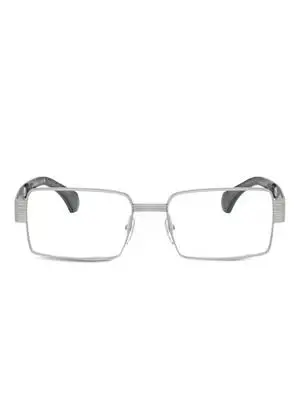 ALAIN MIKLI Rectangle-frame Glasses - Silver