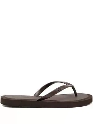 Tory Burch Kira Padded Flip-flops - Brown