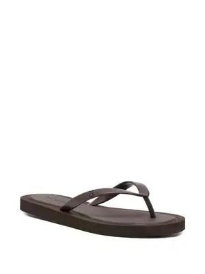 Tory Burch Kira Padded Flip-flops - Brown
