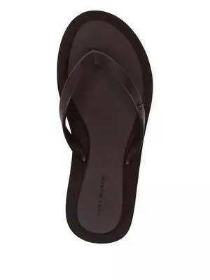 Tory Burch Kira Padded Flip-flops - Brown