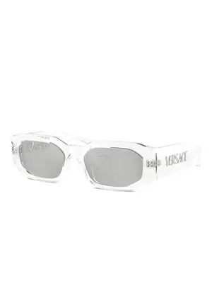 Versace Geometric-frame Sunglasses - White