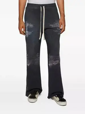 RRR123 Drawstring Track Pants - Black