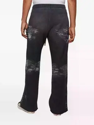 RRR123 Drawstring Track Pants - Black