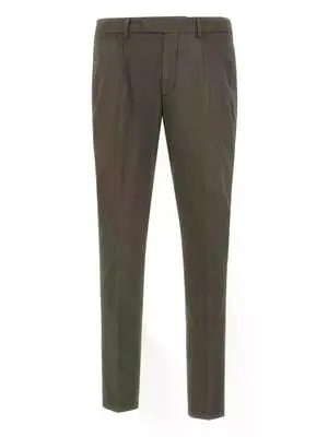 DEVORE INCIPIT Belt-loops Trousers - Brown