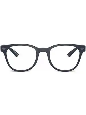 Emporio Armani Square Frame Eyeglasses - Blue