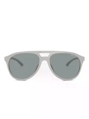 Armani Exchange Pilot-frame Sunglasses - Grey