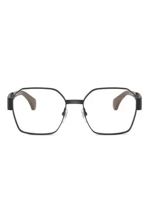 ALAIN MIKLI Geometric-frame Glasses - Black