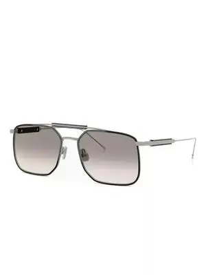 Brunello Cucinelli Square Double-bridge Sunglasses