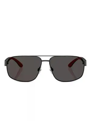 POLO RALPH LAUREN EYEWEAR Pilot-frame Sunglasses - Black