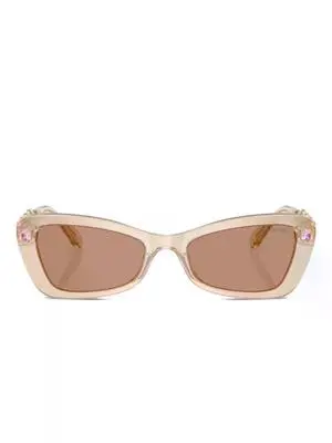 SWAROVSKI Crystal-embellished Cat-eye Sunglasses - Pink