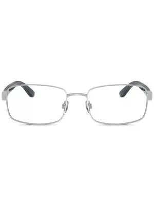 POLO RALPH LAUREN EYEWEAR Rectangle-frame Eyeglasses - Silver