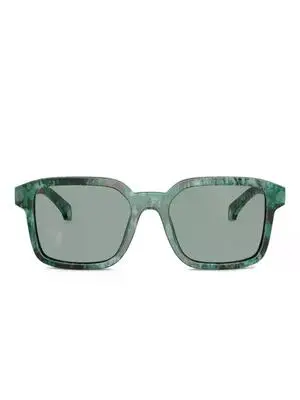 Moncler Square-frame Sunglasses - Green