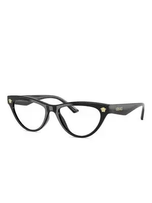 Versace Logo Cat-eye Glasses