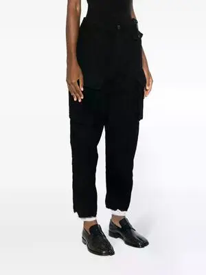 Masnada Cropped Cargo Trousers