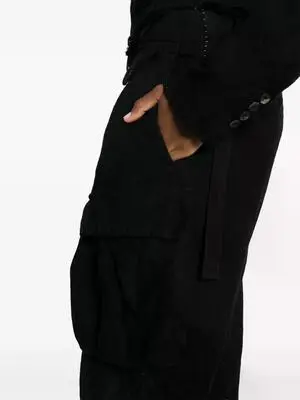 Masnada Cropped Cargo Trousers