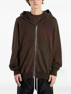 Rick Owens Jumbo Gimp Hoodie - Brown