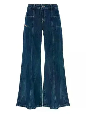 DIESEL® D-akii Paneled Jeans