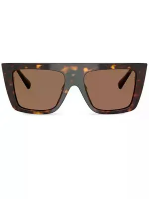 JIMMY CHOO Square-frame Sunglasses - Brown
