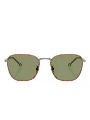 Giorgio Armani Matte Square Sunglasses - Grey