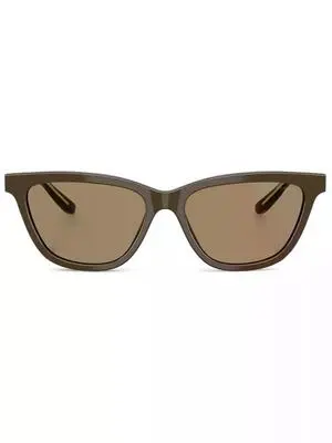 Giorgio Armani Cat-eye Frame Sunglasses - Brown