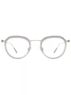 Zegna Round Frame Glasses - Grey