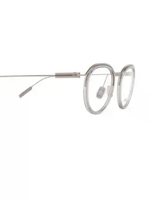 Zegna Round Frame Glasses
