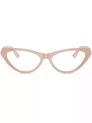 JIMMY CHOO Cat-eye Frame Glasses - Pink
