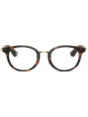 Burberry Round-frame Eyeglasses - Brown