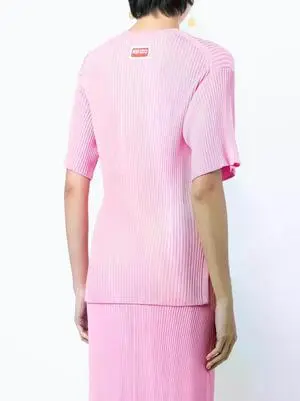 Kenzo Logo-patch Ribbed Top
