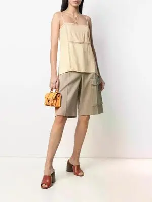 Chloé Lace-trim High-low Camisole