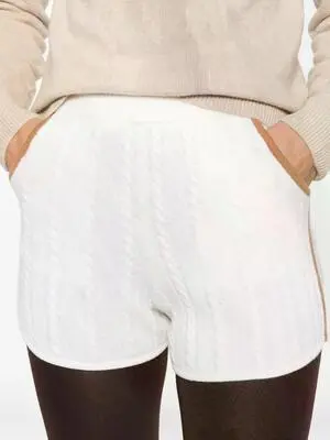 MC2 SAINT BARTH Cable-knit Shorts