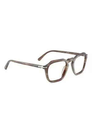 Persol Rectangle-frame Glasses - Brown