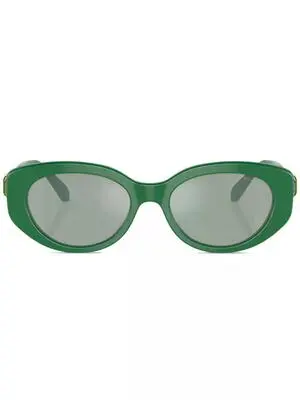 SWAROVSKI Crystal-embellished Round Frame Sunglasses