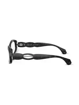 ALAIN MIKLI Rectangle-frame Sunglasses