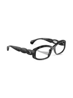 ALAIN MIKLI Rectangle-frame Sunglasses