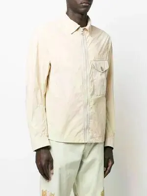 TEN C Cotton Lightweight Jacket With Pocket