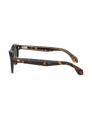 Giorgio Armani Round-frame Sunglasses - Brown