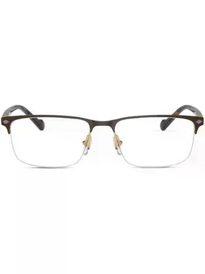 VOGUE EYEWEAR Rectangle-frame Eyeglasses - Brown