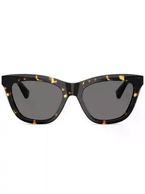 Burberry Tortoiseshell-effect Cat Eye Sunglasses - Brown