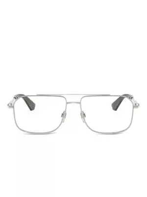 Burberry Rectangle-frame Glasses - Silver