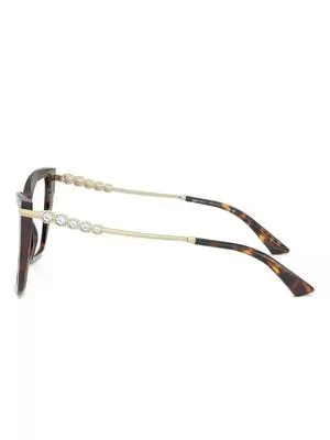 JIMMY CHOO Crystal-embellished Glasses