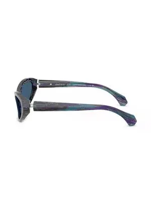 ALAIN MIKLI Oval-frame Sunglasses