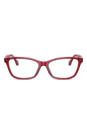 Versace Rectangle Frame Glasses