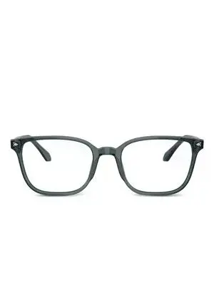 Giorgio Armani Square-Frame Eyeglasses Grey