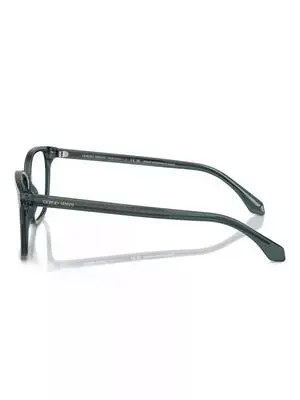 Giorgio Armani Square-frame Eyeglasses - Grey