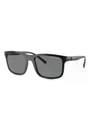 Armani Exchange Rectangle Frame Sunglasses