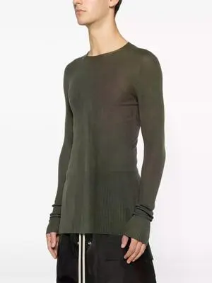 Rick Owens Ribbed Knit T-shirt