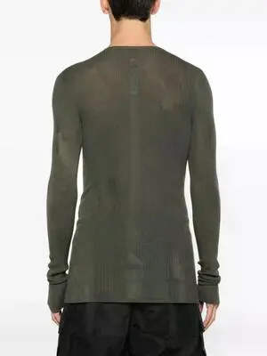 Rick Owens Ribbed Knit T-shirt