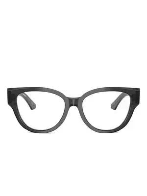 Burberry Cat-eye Acetate Eyeglasses - Grey