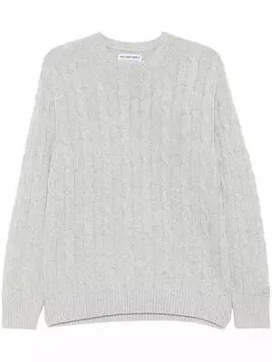 MC2 SAINT BARTH Regent Cable Knit Sweater - Grey